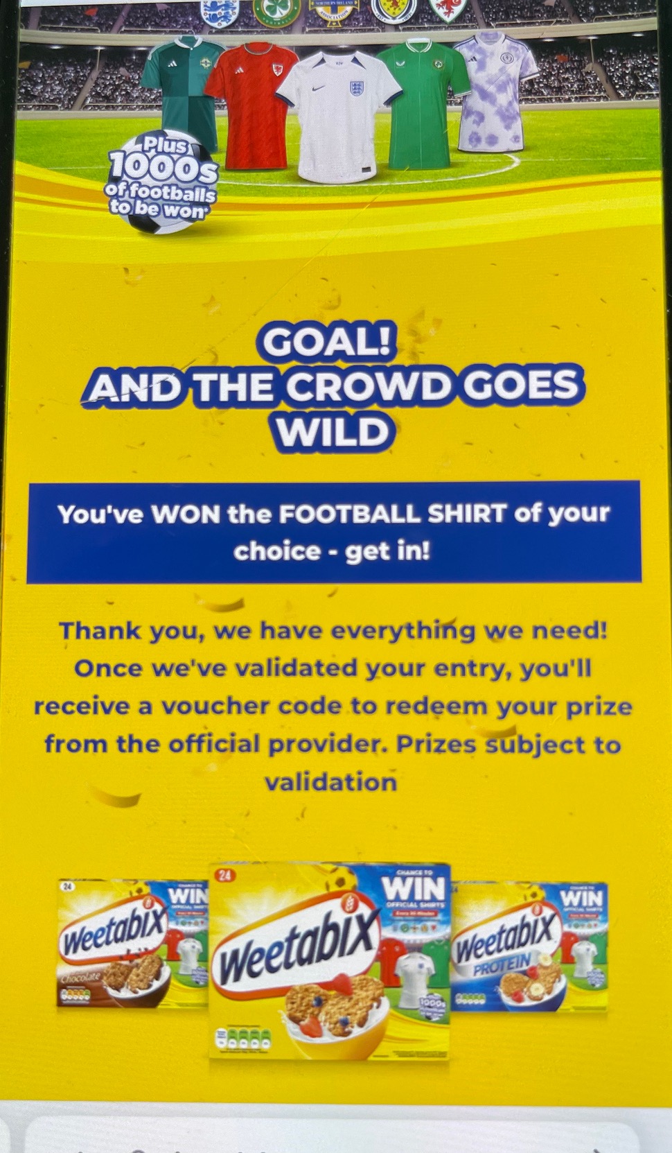 Three prizes in one day | ThePrizeFinder Winner